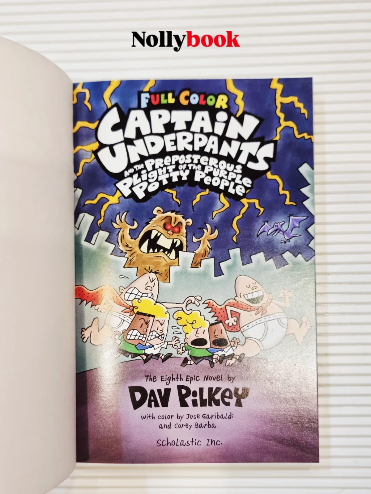 Captain Underpants & the Preposterous Plight of the Purple Potty Peopl ...