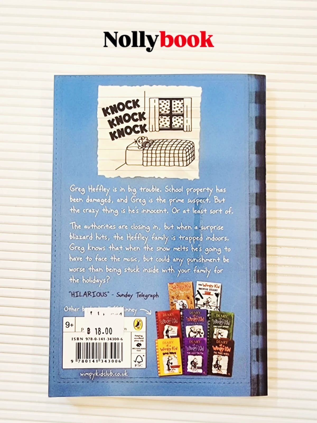 DIARY OF A WIMPY KID: CABIN FEVER #6 – Nollybook Brunei