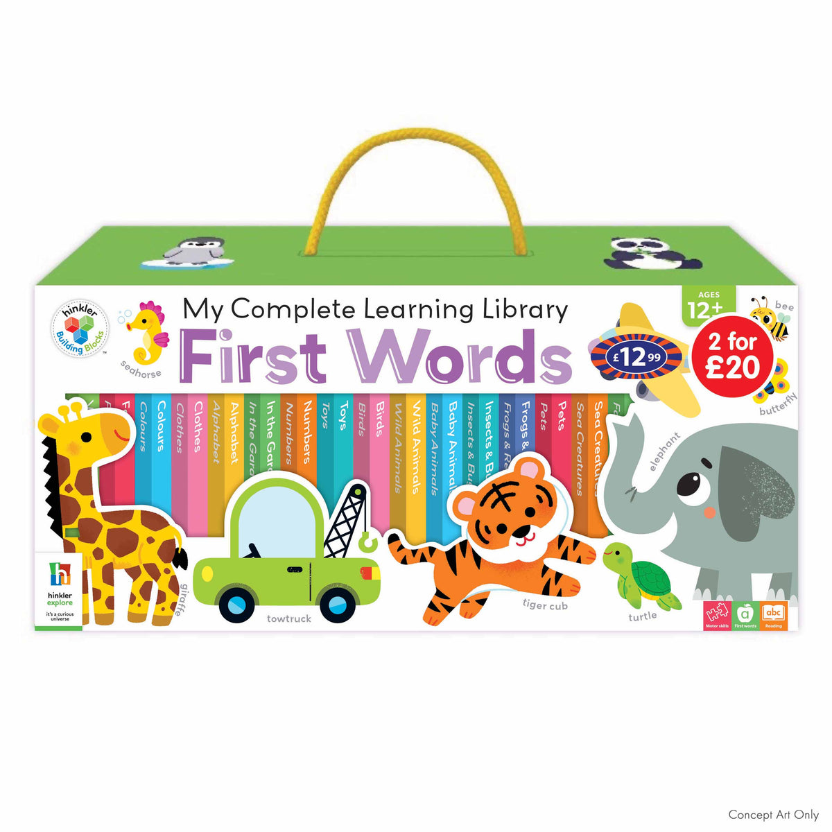 My Complete Learning Library First Words Box Set – Nollybook Brunei